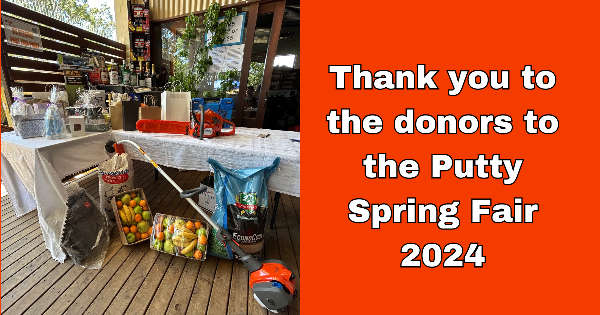 List of donors to Putty Fair - Putty Valley Online